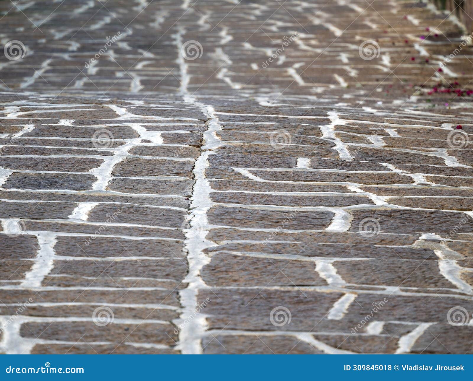 The Old Stone Paving on the Road, Barichara, Colombia Stock Photo ...
