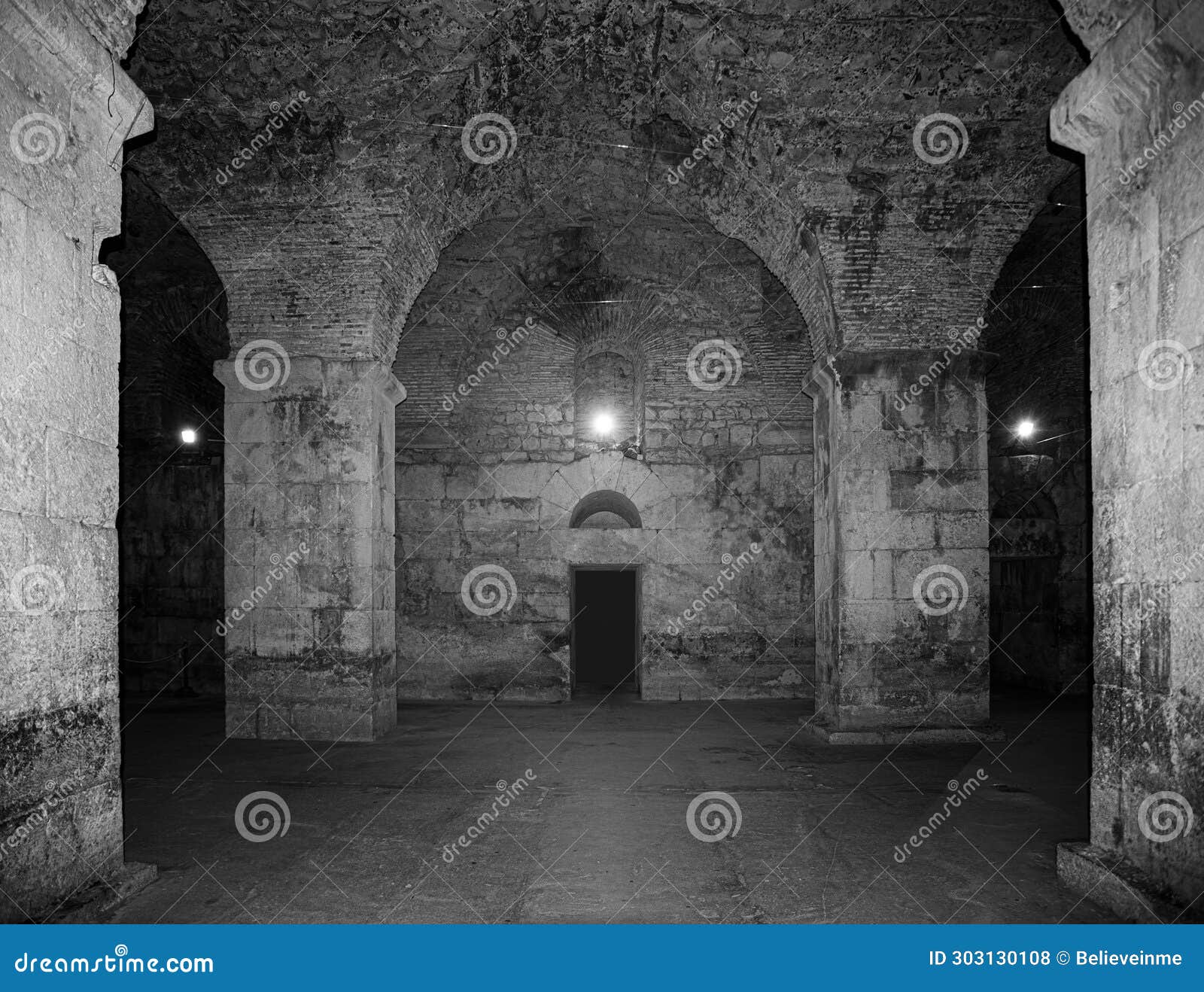 Old stone ruins. stock photo. Image of cave, abandoned - 303130108