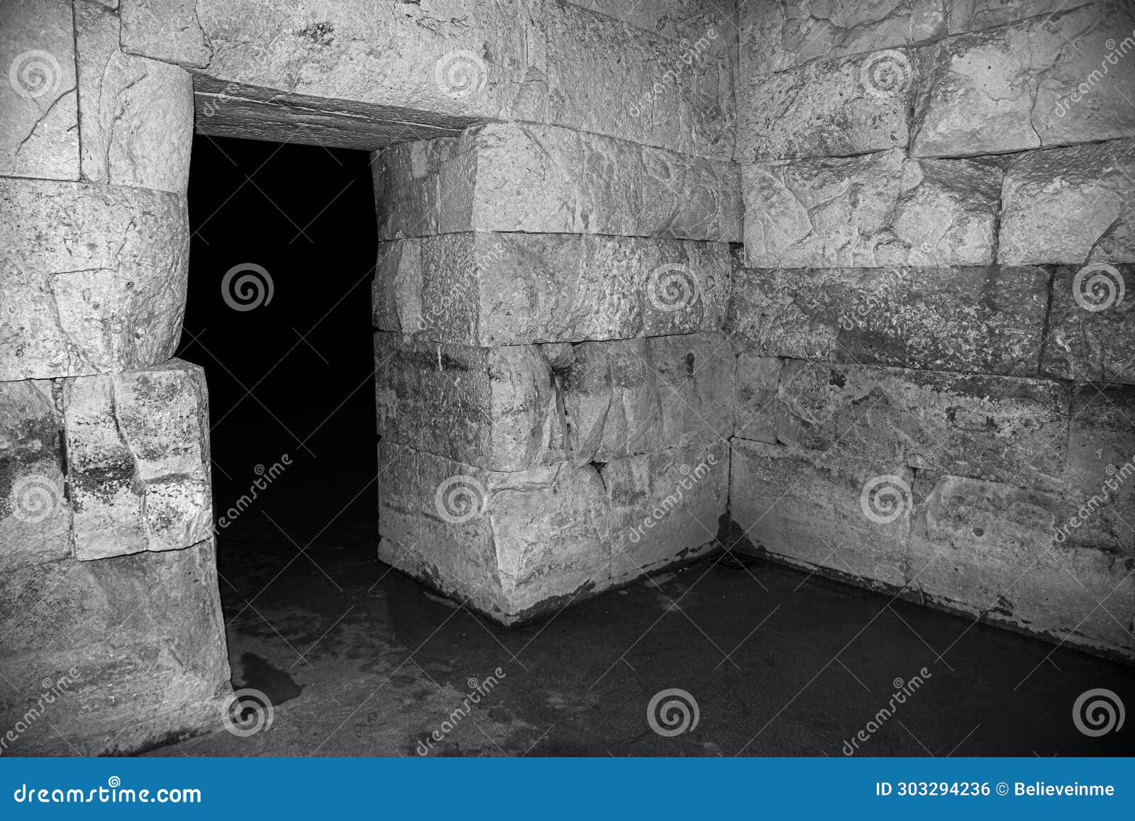 Old stone ruins. stock photo. Image of architecture - 303294236