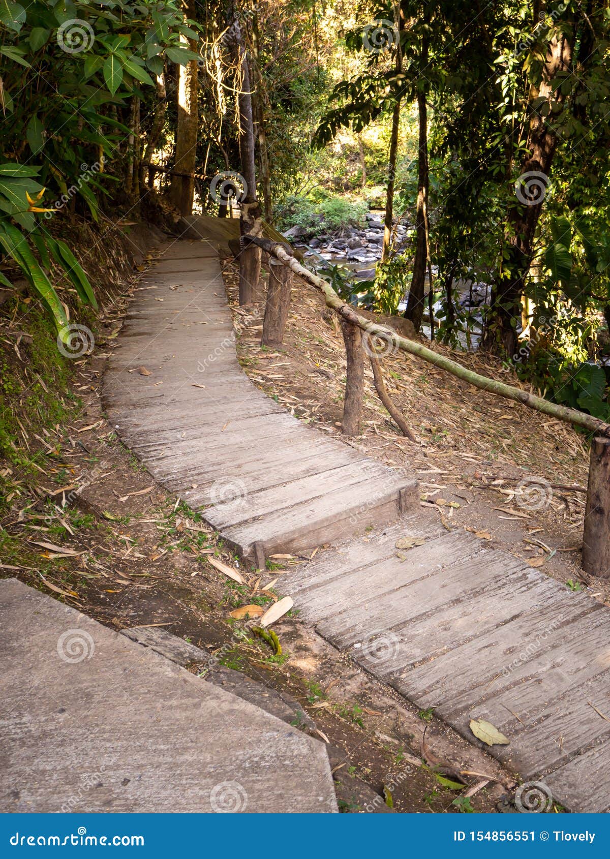 Old Stone Staircase, Walkway Steps on the Mountain Stock Image - Image ...