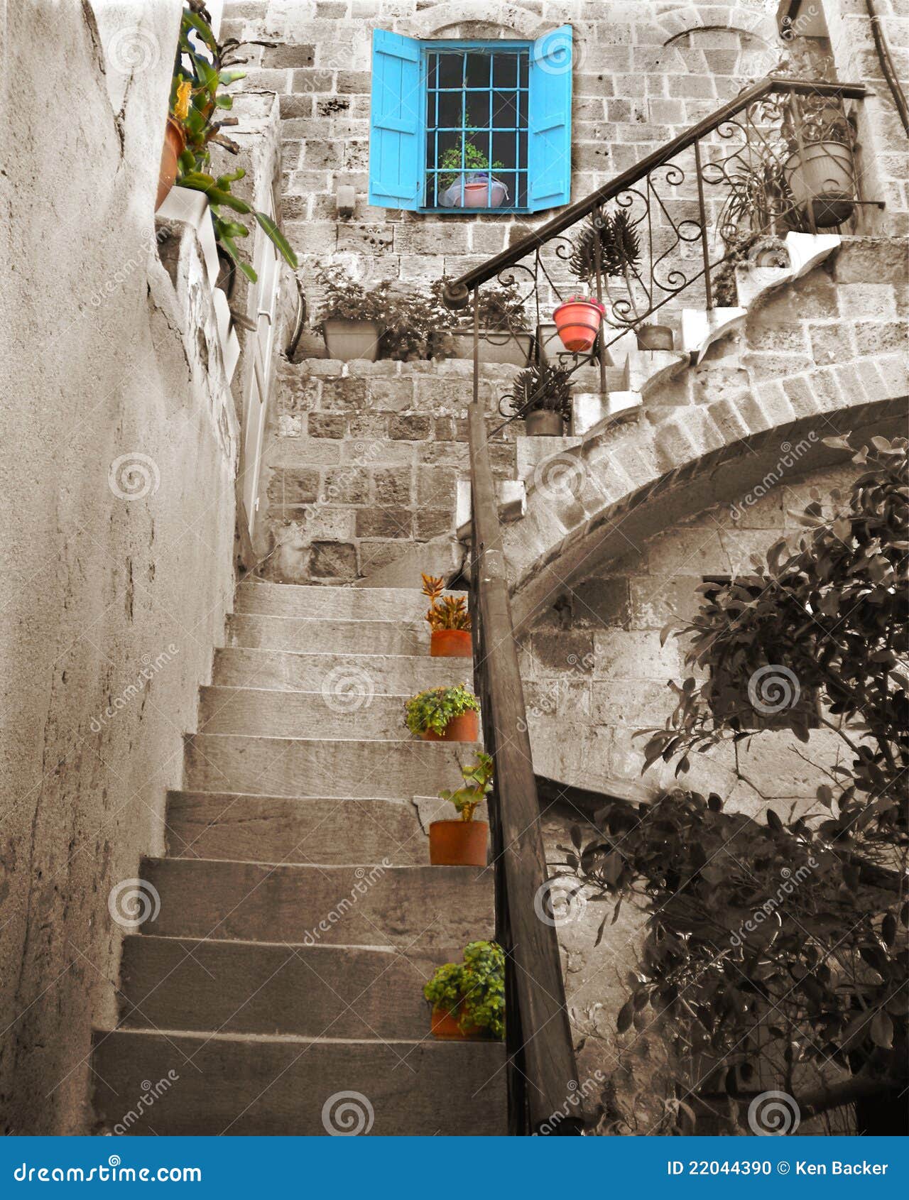 The Stone Stairs Royalty-Free Stock Photography | CartoonDealer.com ...