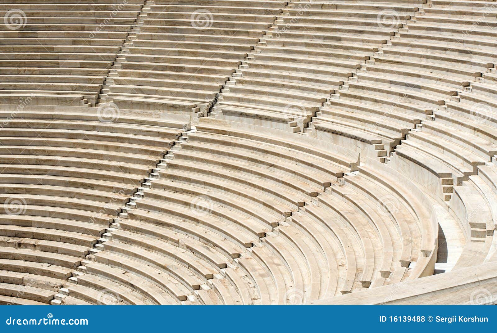 Old Stone Steps of Staircase Ancient Amphitheatre Stock Photo - Image ...