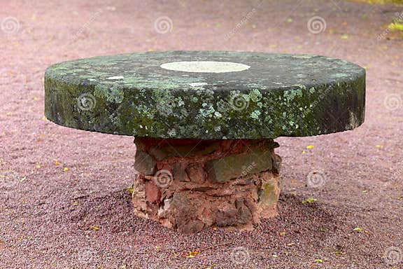 Old stone table stock photo. Image of architecture, saarburg - 26111656