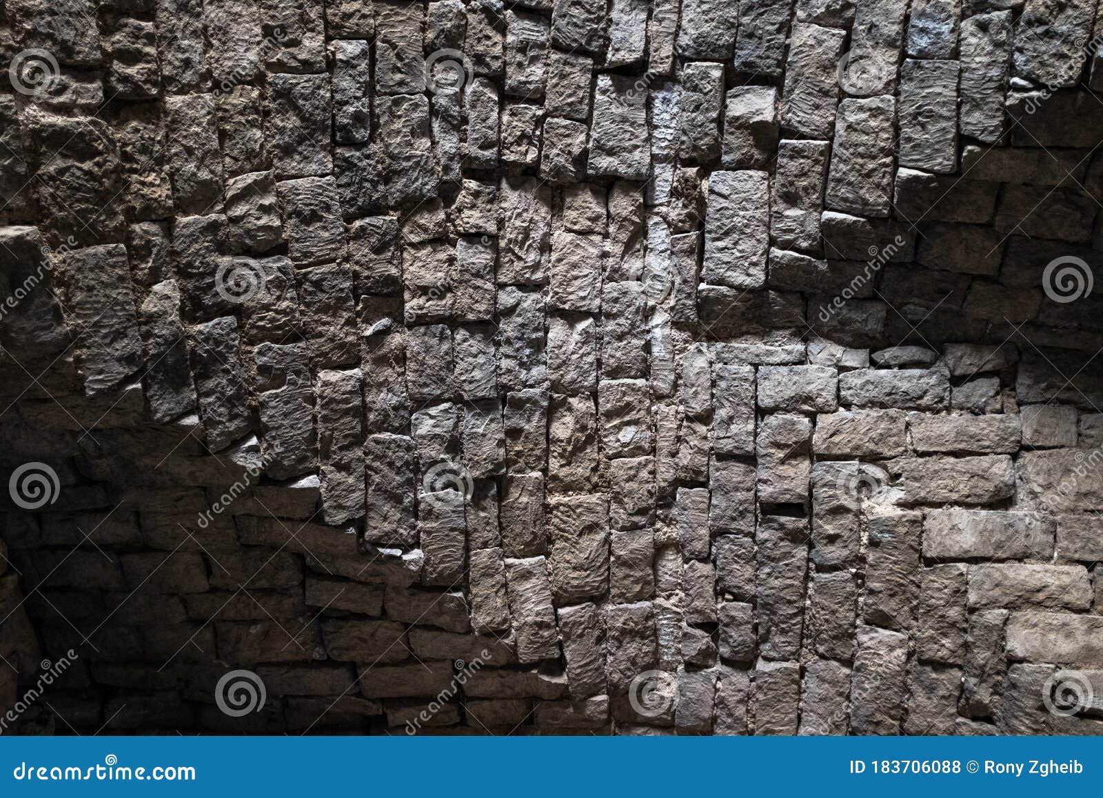 Arch Stone Texture Roof View Stock Photo - Image of traditional ...