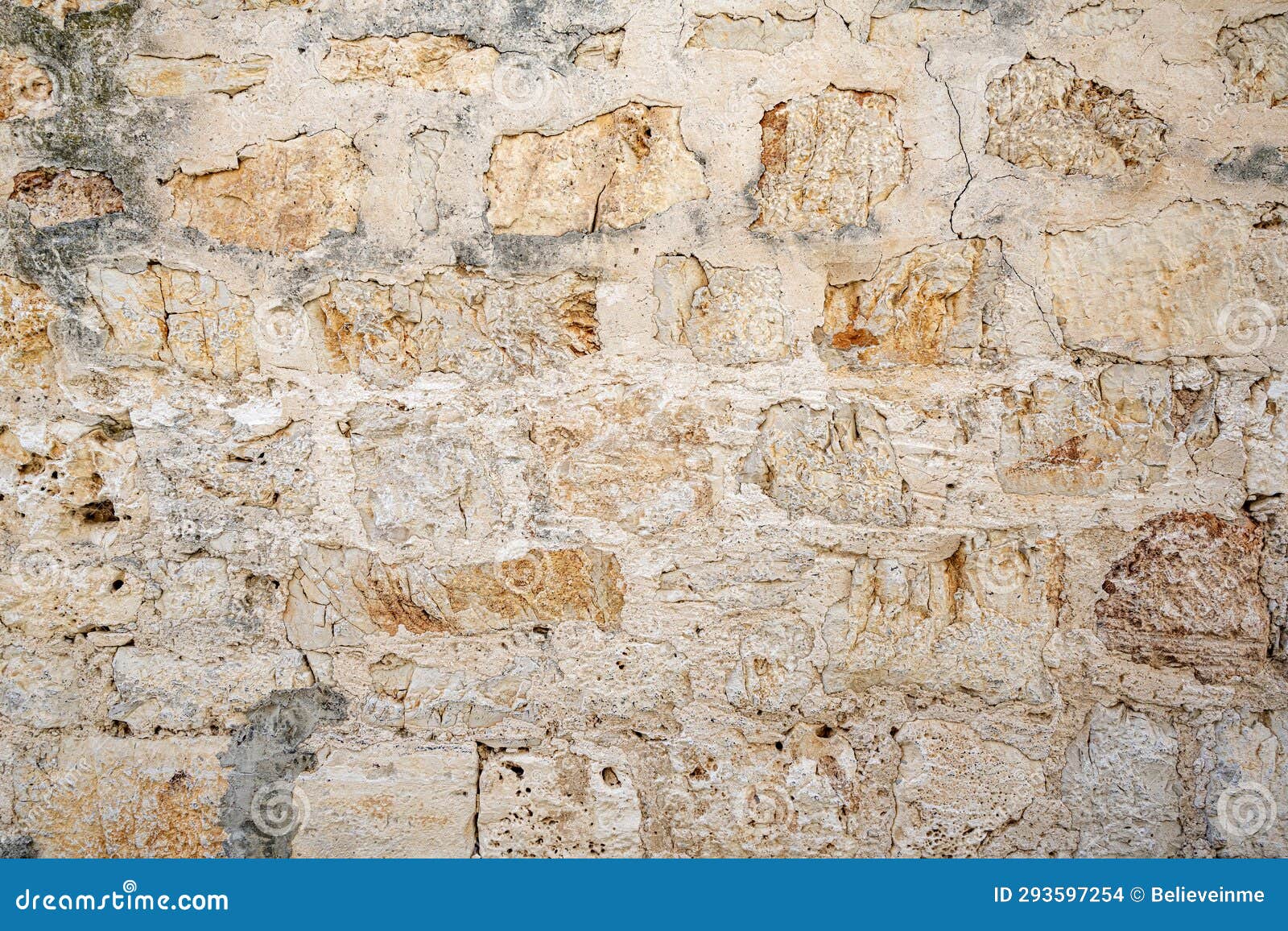 Old stone texture. stock photo. Image of retro, wall - 293597254