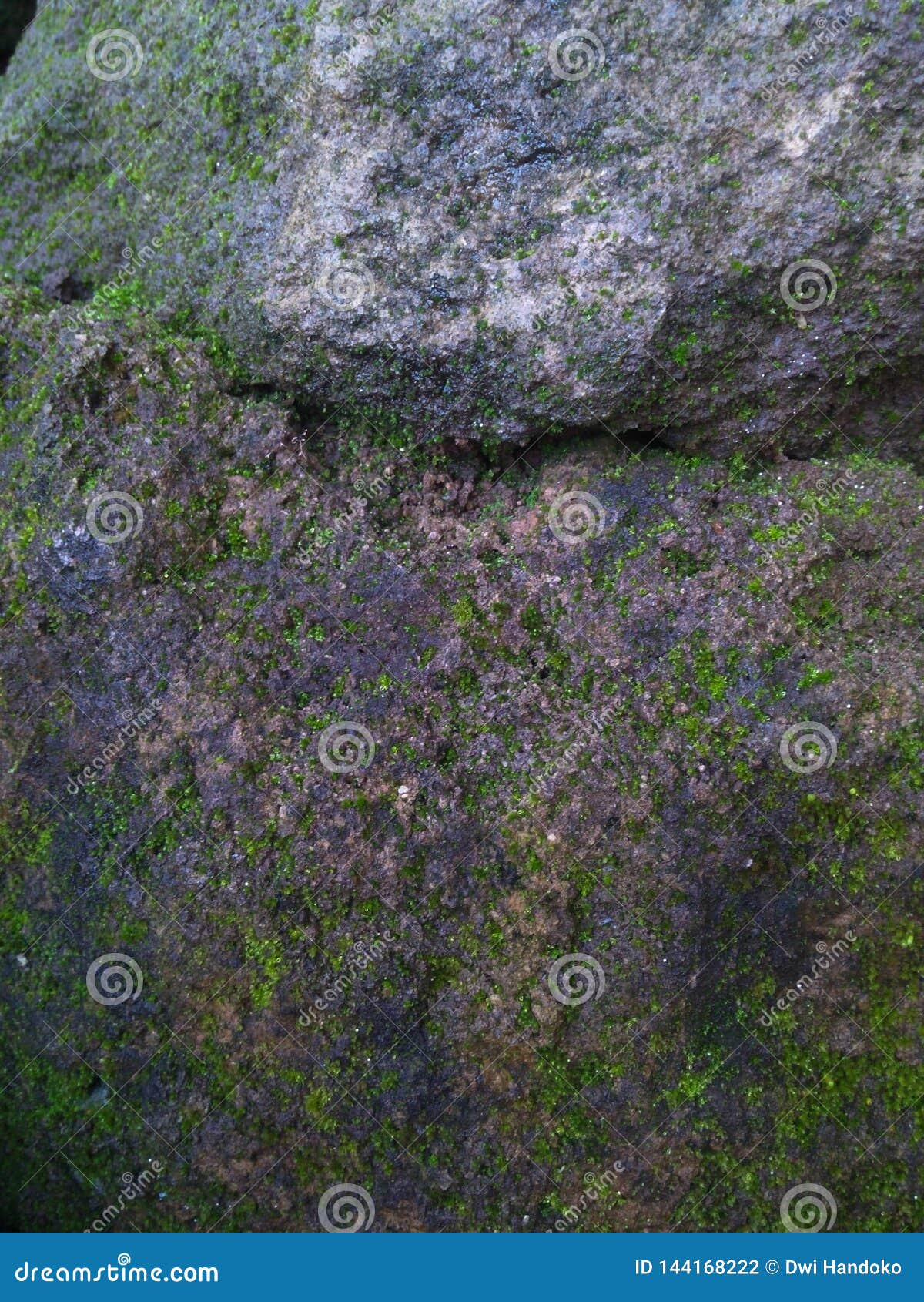 Old Stone Texture with Moss on it. Stock Photo - Image of texture ...