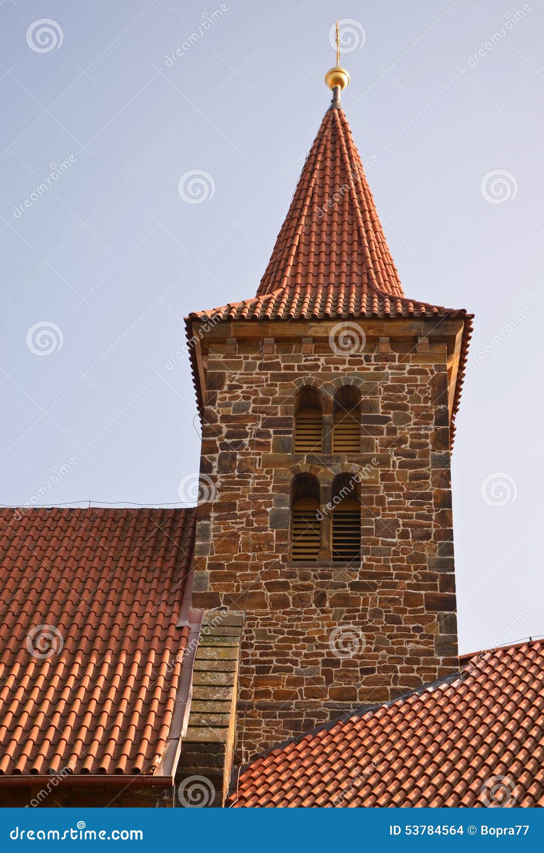 An old stone tower stock photo. Image of provence, ornate - 53784564