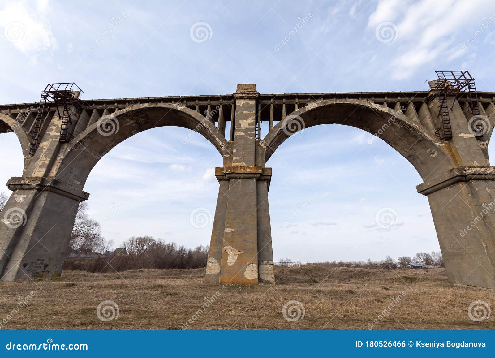 Old Stone Train Bridge Viaduct Stock Photo - Image of great, landmark ...