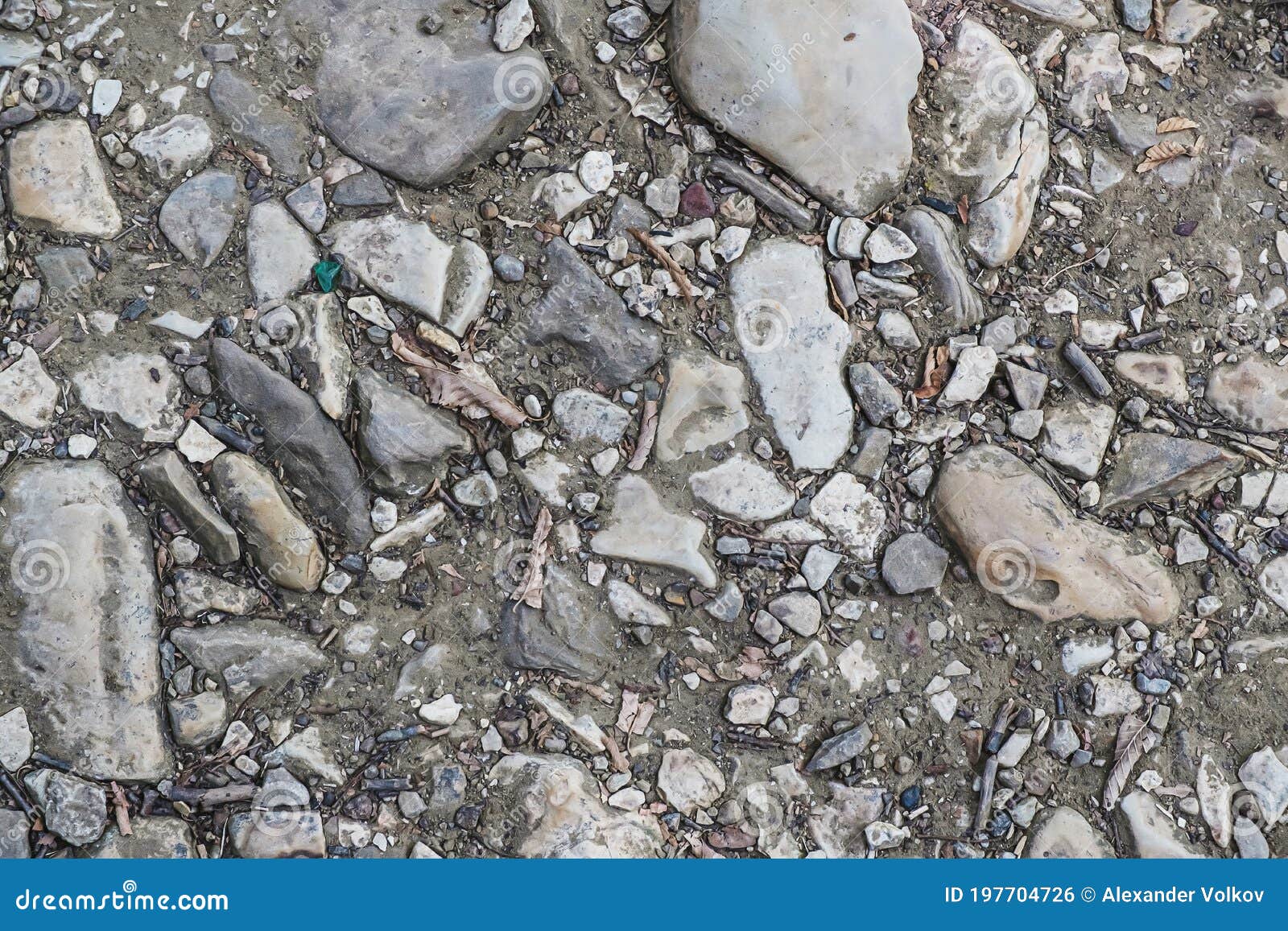 Old Stone Walkway Texture for Background and Design Concept. Top View ...