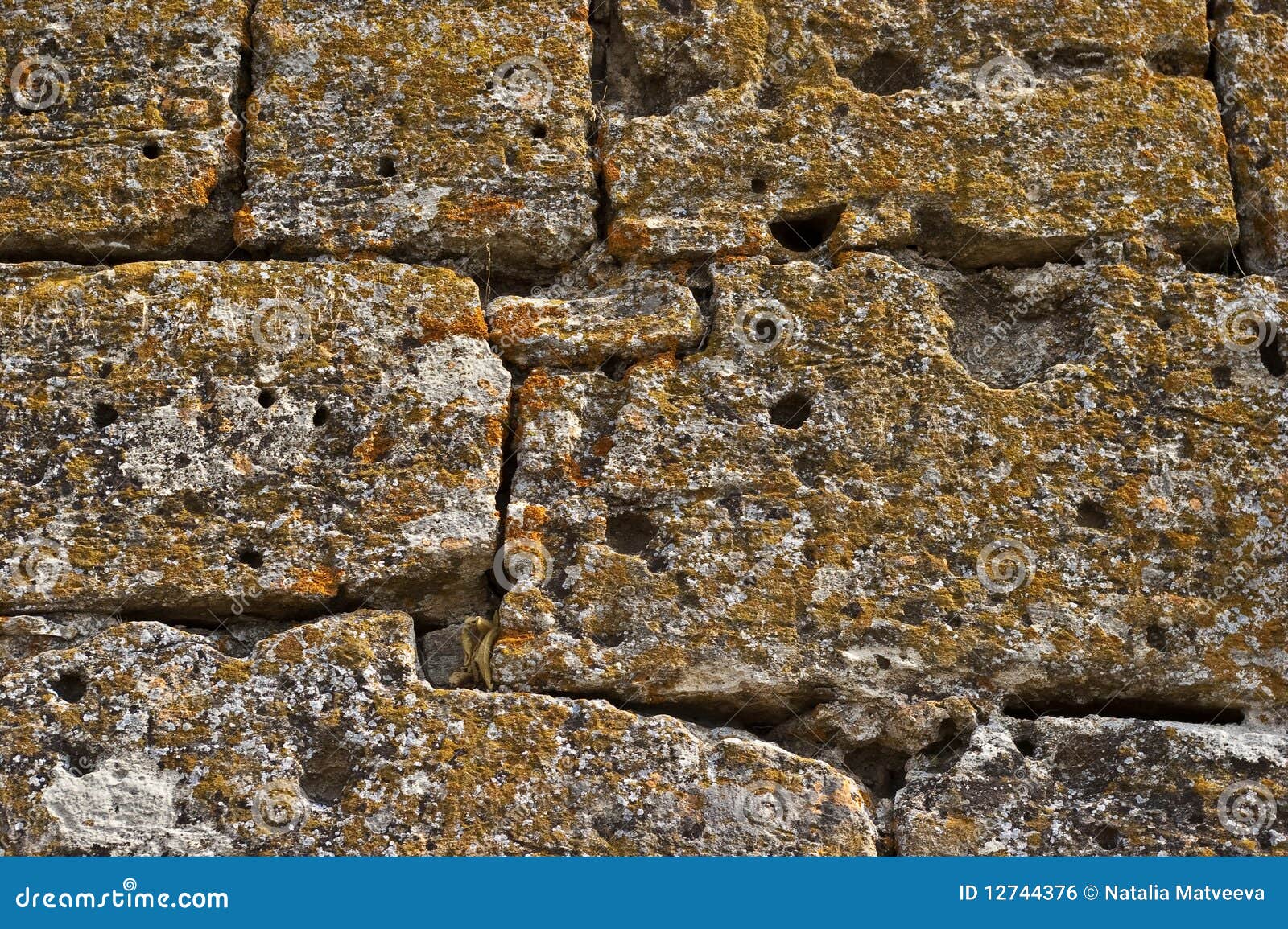 Old stone wall stock photo. Image of ancient, medieval - 12744376