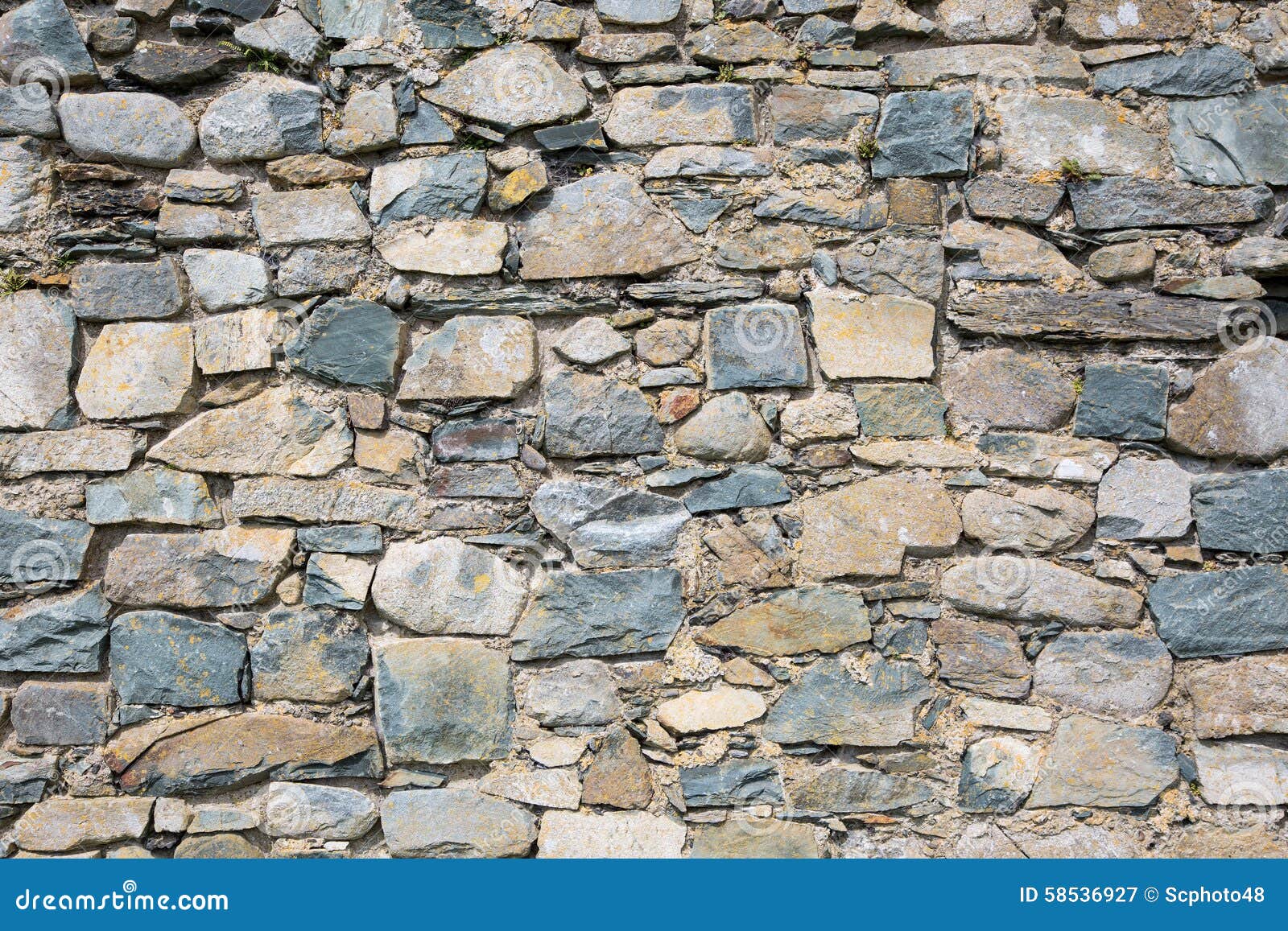 Old stone wall of castle stock image. Image of background - 58536927