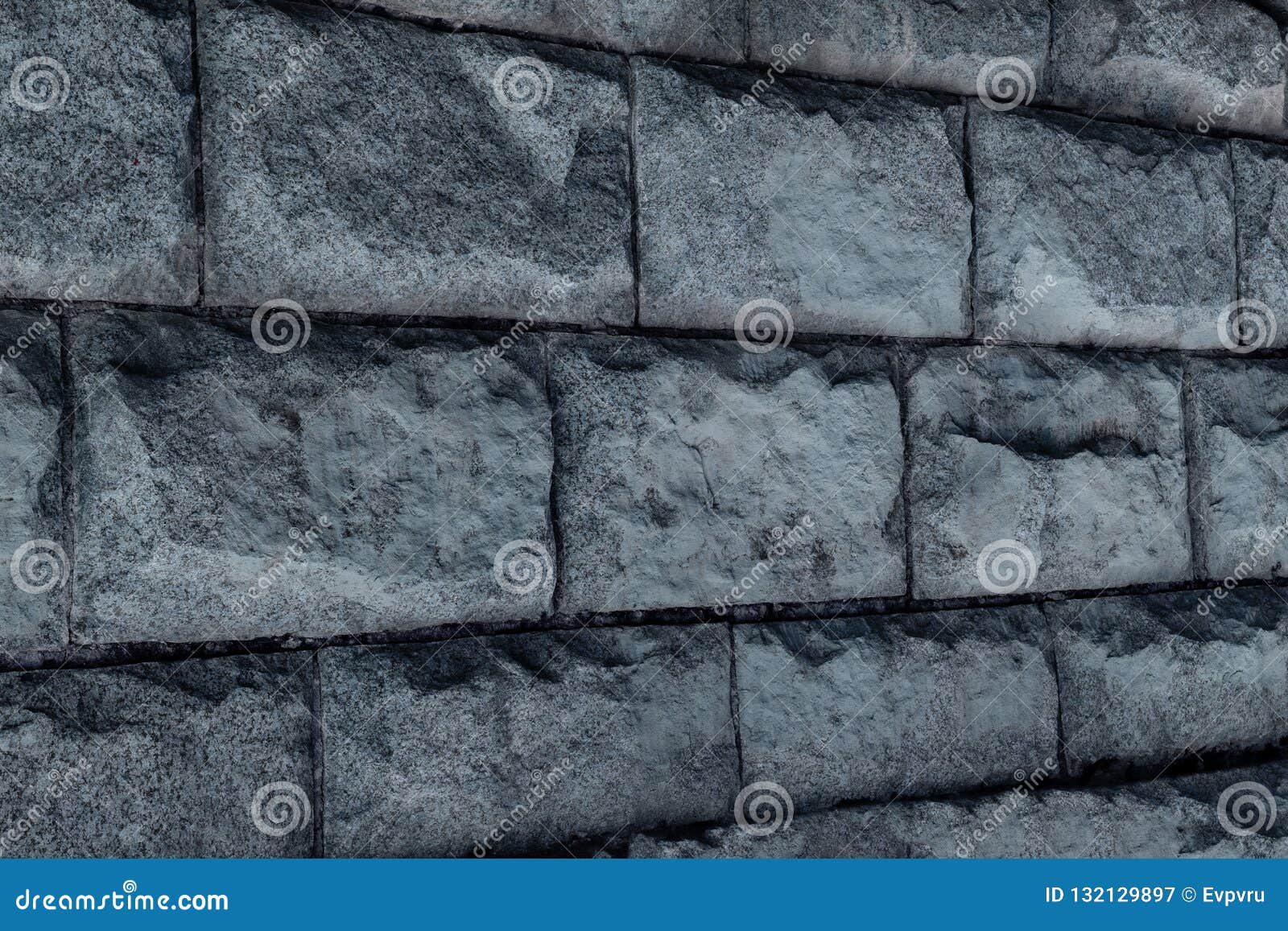 Stone Wall Made of Large Granite Blocks Stock Image - Image of backdrop ...
