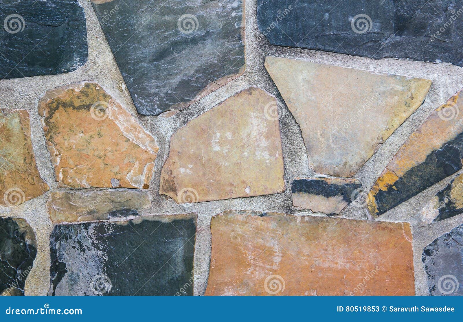 Old stone wall stock image. Image of decoration, cracks - 80519853