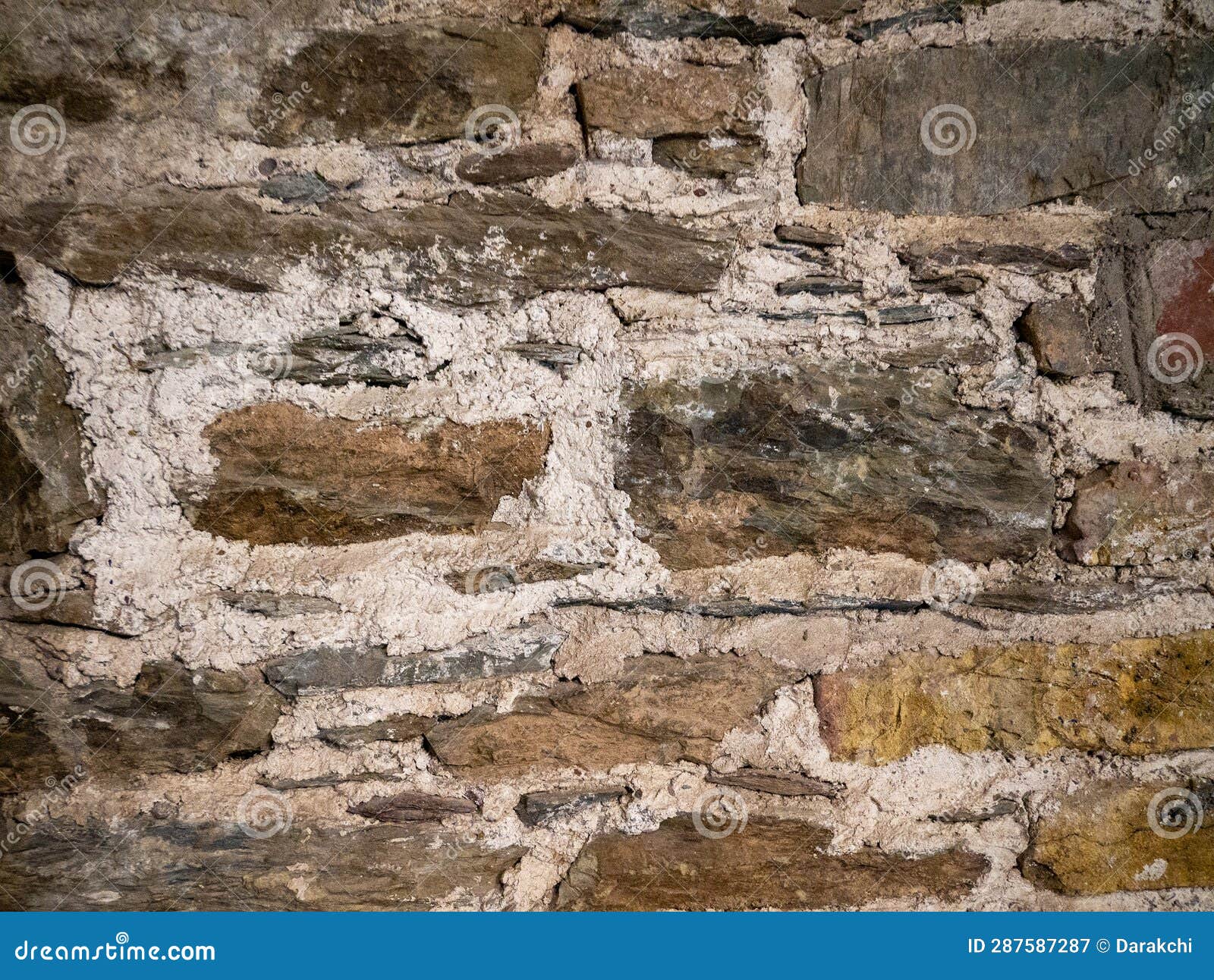 Old Stone Wall Pattern Close View Background, Ancient Bricks Surface ...