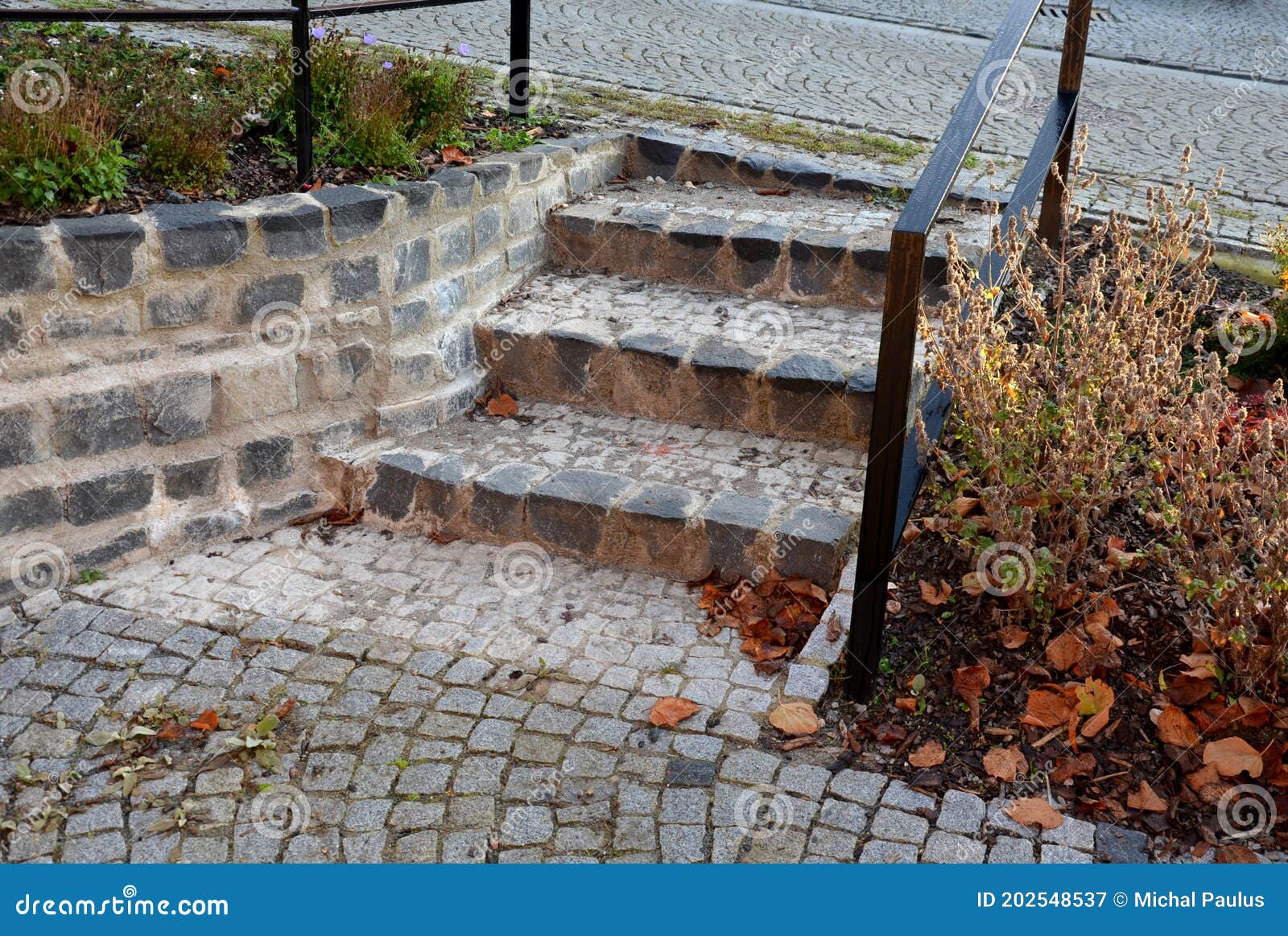 Old Stone Wall and Retaining Wall with the Help of Cement and Concrete ...
