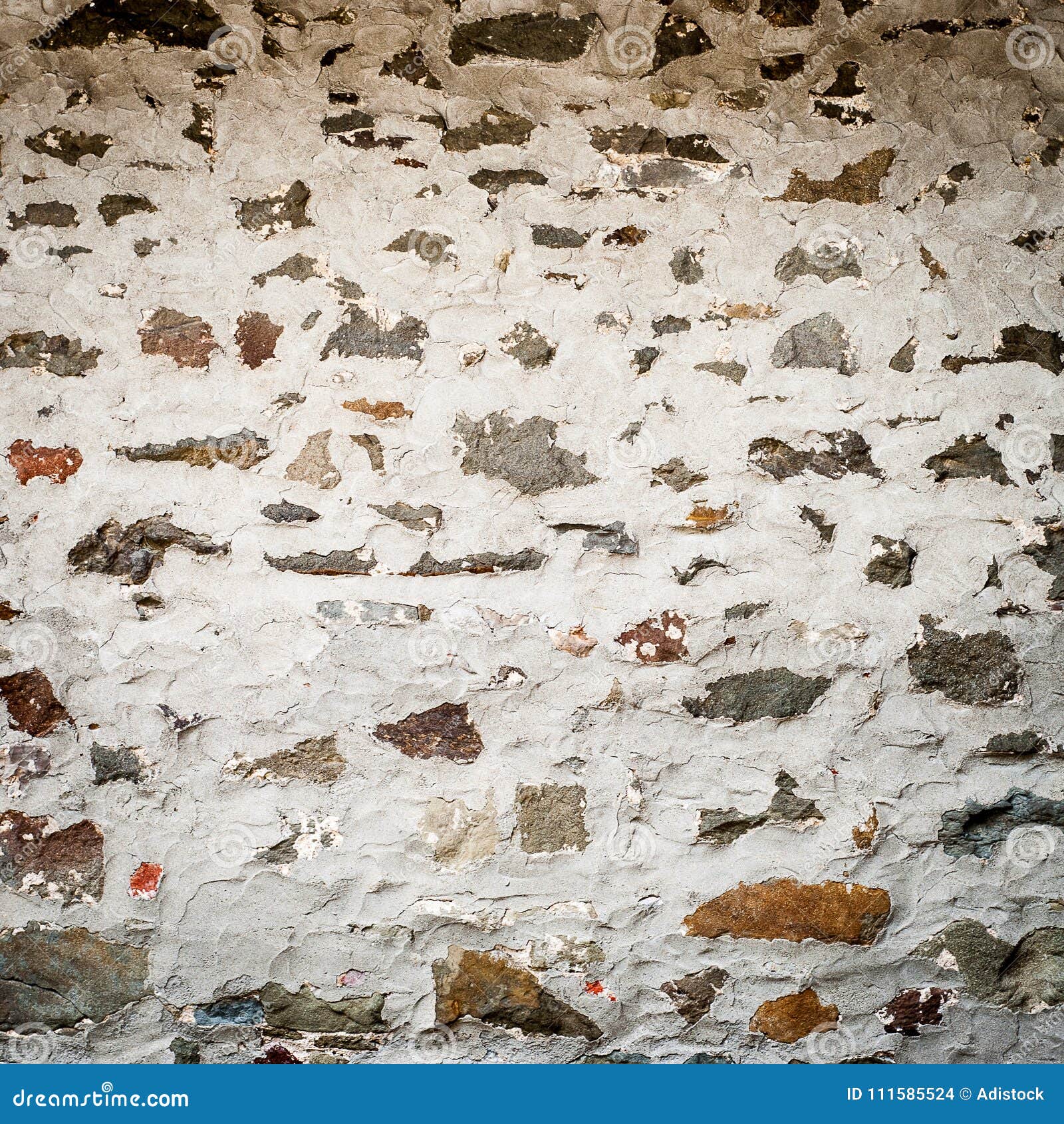 Clay and Stone Wall Texture Background. Stock Photo - Image of gravel ...