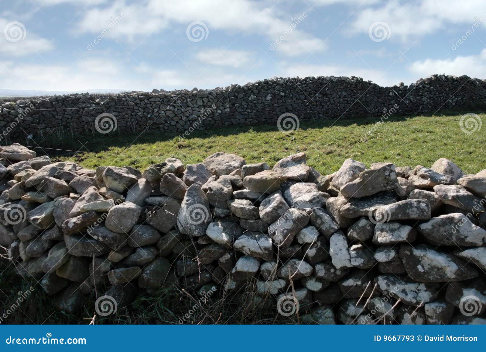 Old stone walls stock image. Image of brick, irish, rocks - 9667793