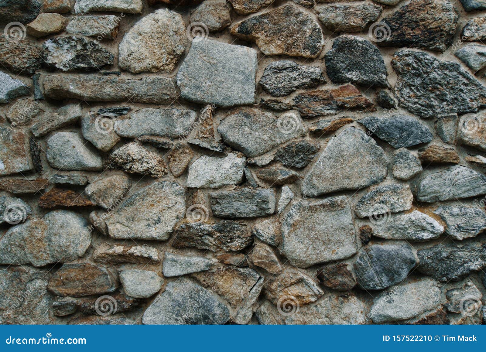 Old Stone Work Wall with Field Stone Rocks Stock Photo - Image of ...
