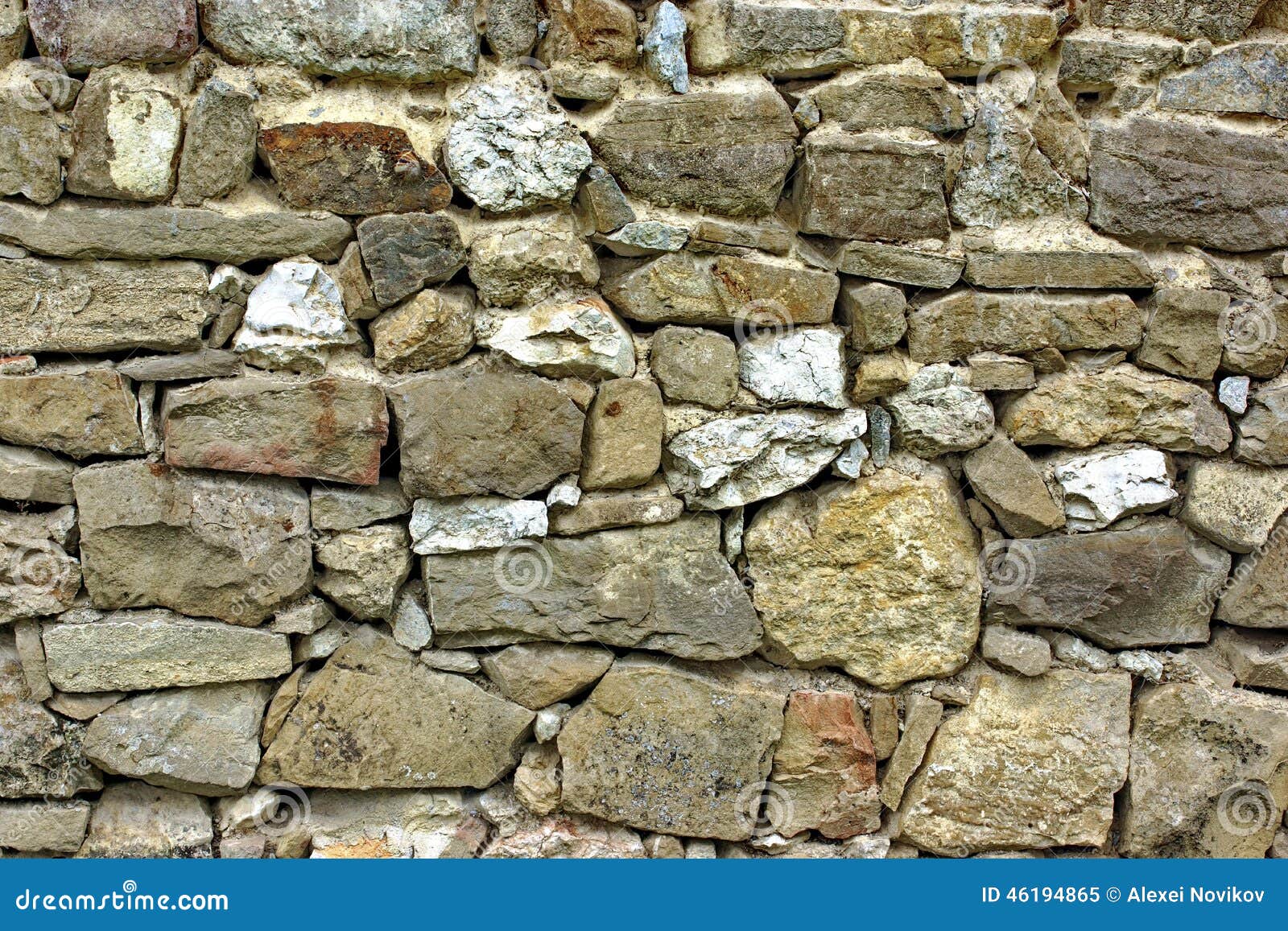 Old Stonework Wall stock image. Image of limestone, hard - 46194865