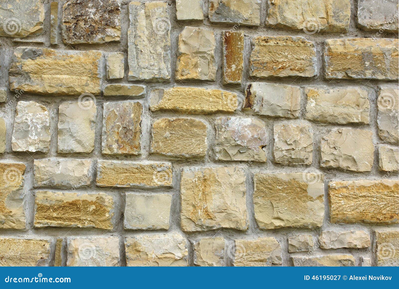 Old Stonework Wall stock image. Image of ancient, mosaic - 46195027