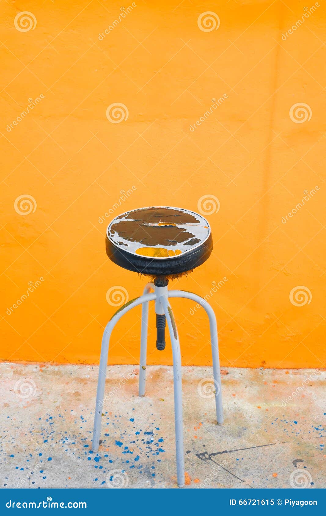 Old stool chair stock image. Image of background, furniture - 66721615