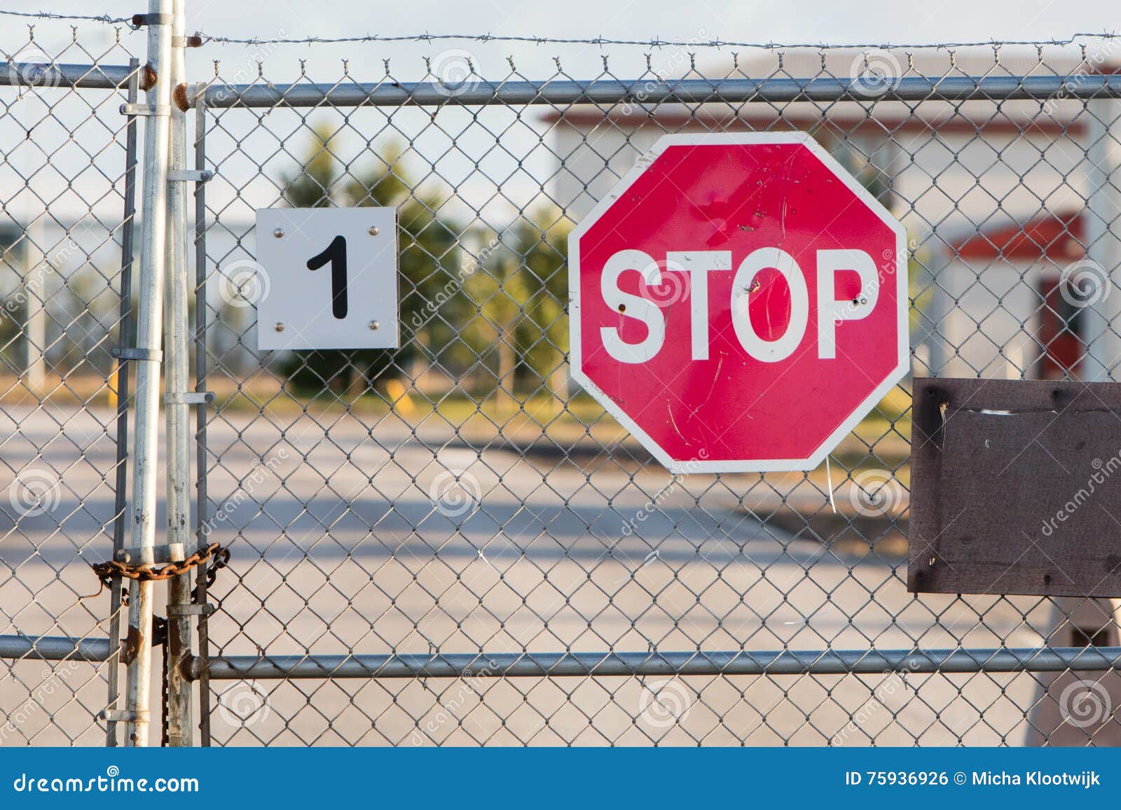 Old Stop Sign on an Abandoned USAF Air Base Stock Photo - Image of ...