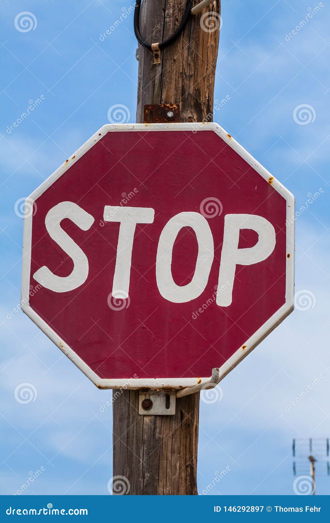 Stop sign in spain stock image. Image of outdoors, navigation - 146292897