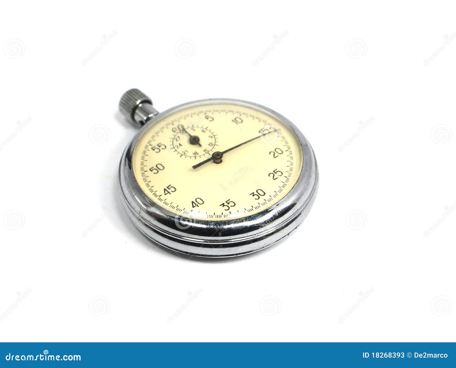 Old stopwatch stock image. Image of metering, dial, rendered - 18268393