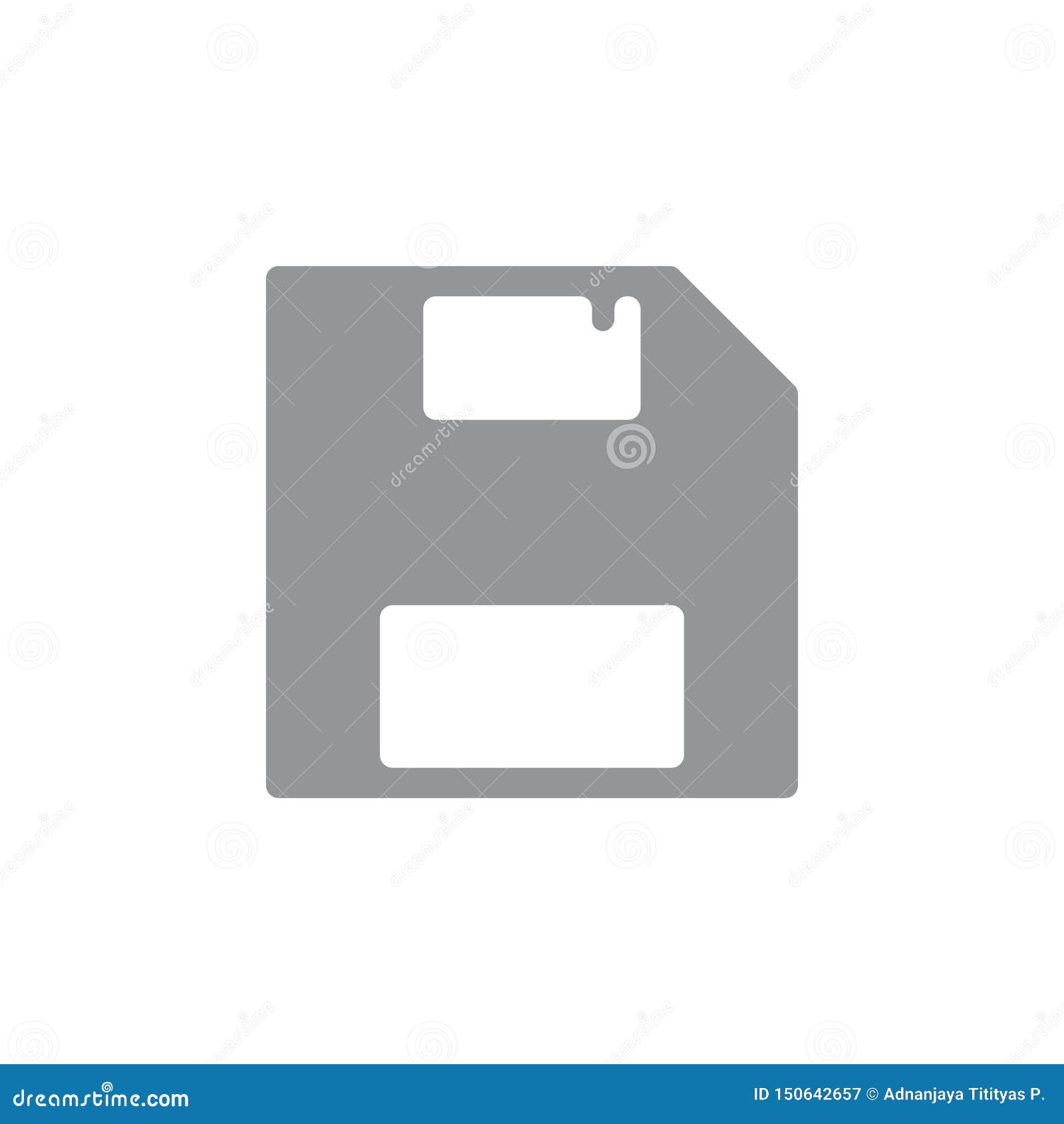Old Storage Disk Symbol Vector Stock Vector - Illustration of equipment ...