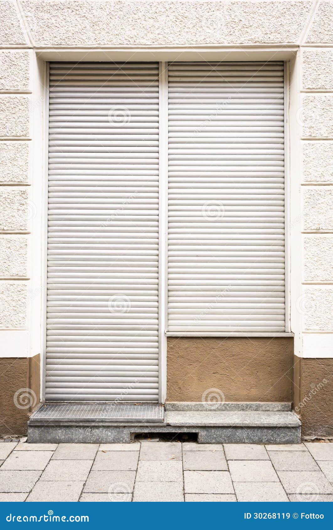 Closed store stock image. Image of vertical, display - 30268119
