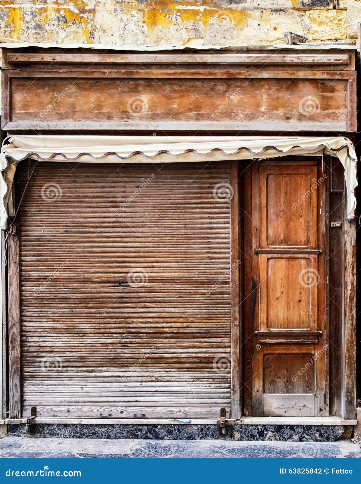 Old store front stock photo. Image of obsolete, gray - 63825842
