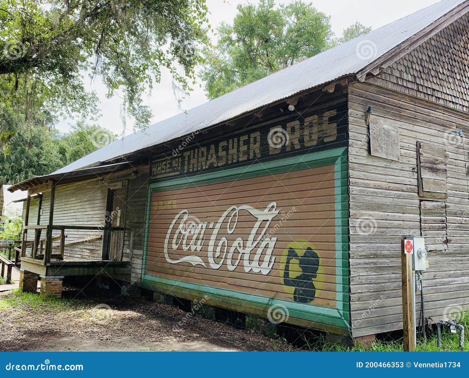 Old Store in Micanopy FL editorial stock photo. Image of micanopy ...