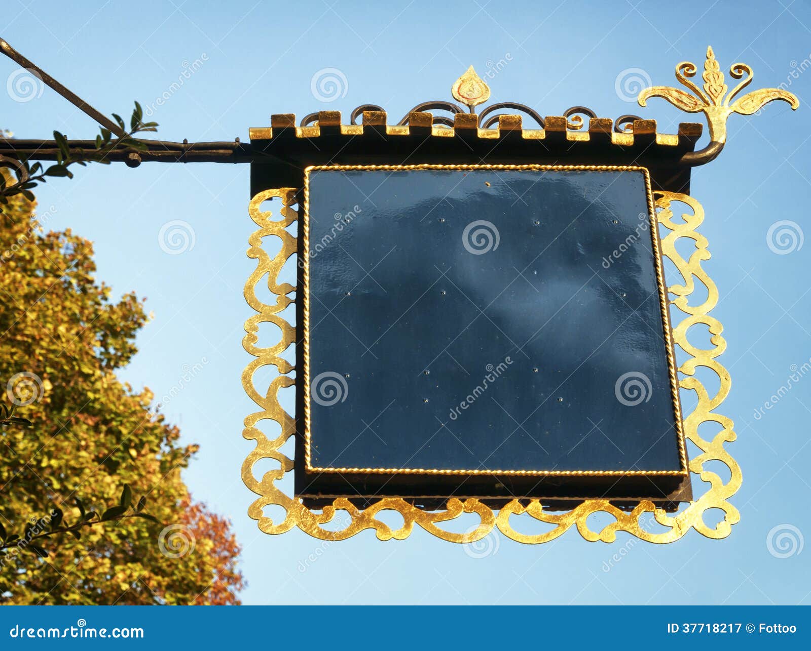 Old store sign stock image. Image of metal, marketing - 37718217
