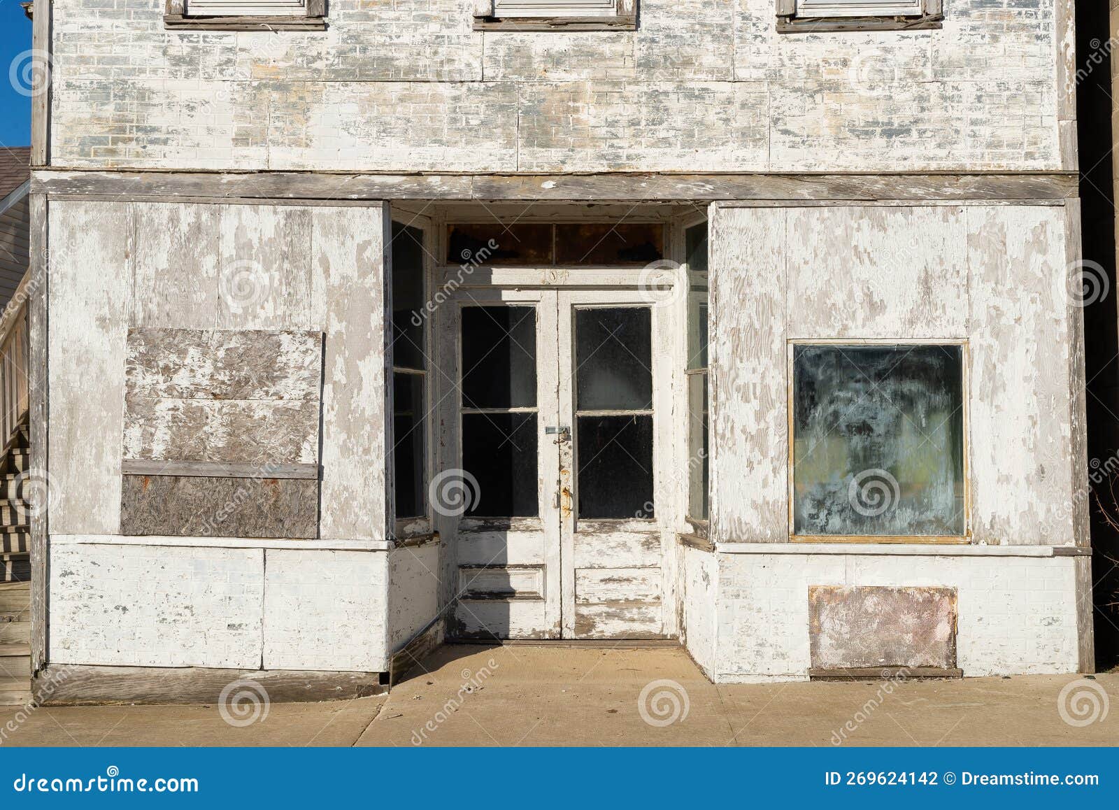 Old storefront stock photo. Image of entrance, architecture - 269624142