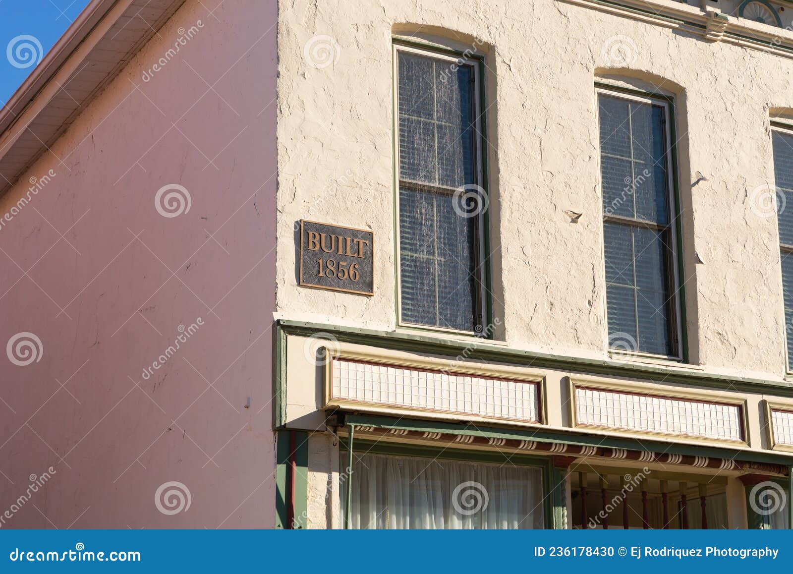 Old storefronts editorial image. Image of america, travel - 236178430