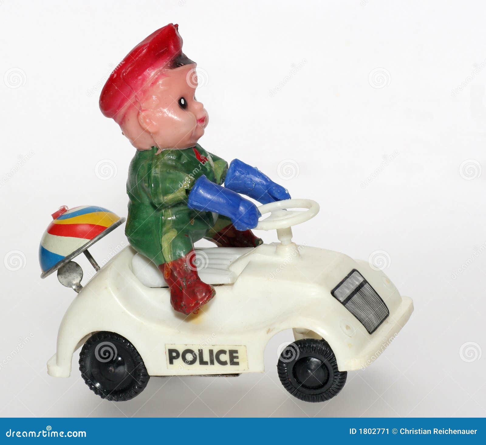 Funny Boy Car Driver With Steering Wheel. Cute Boy In Yellow T-shirt In ...