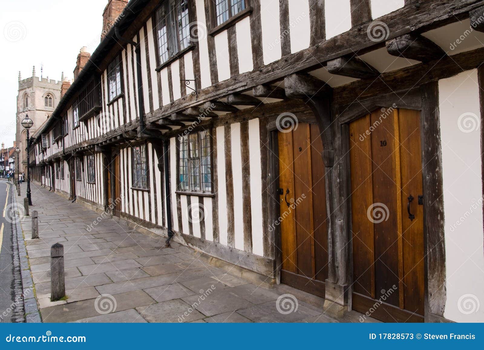 Old Stratford upon Avon stock image. Image of rustic - 17828573