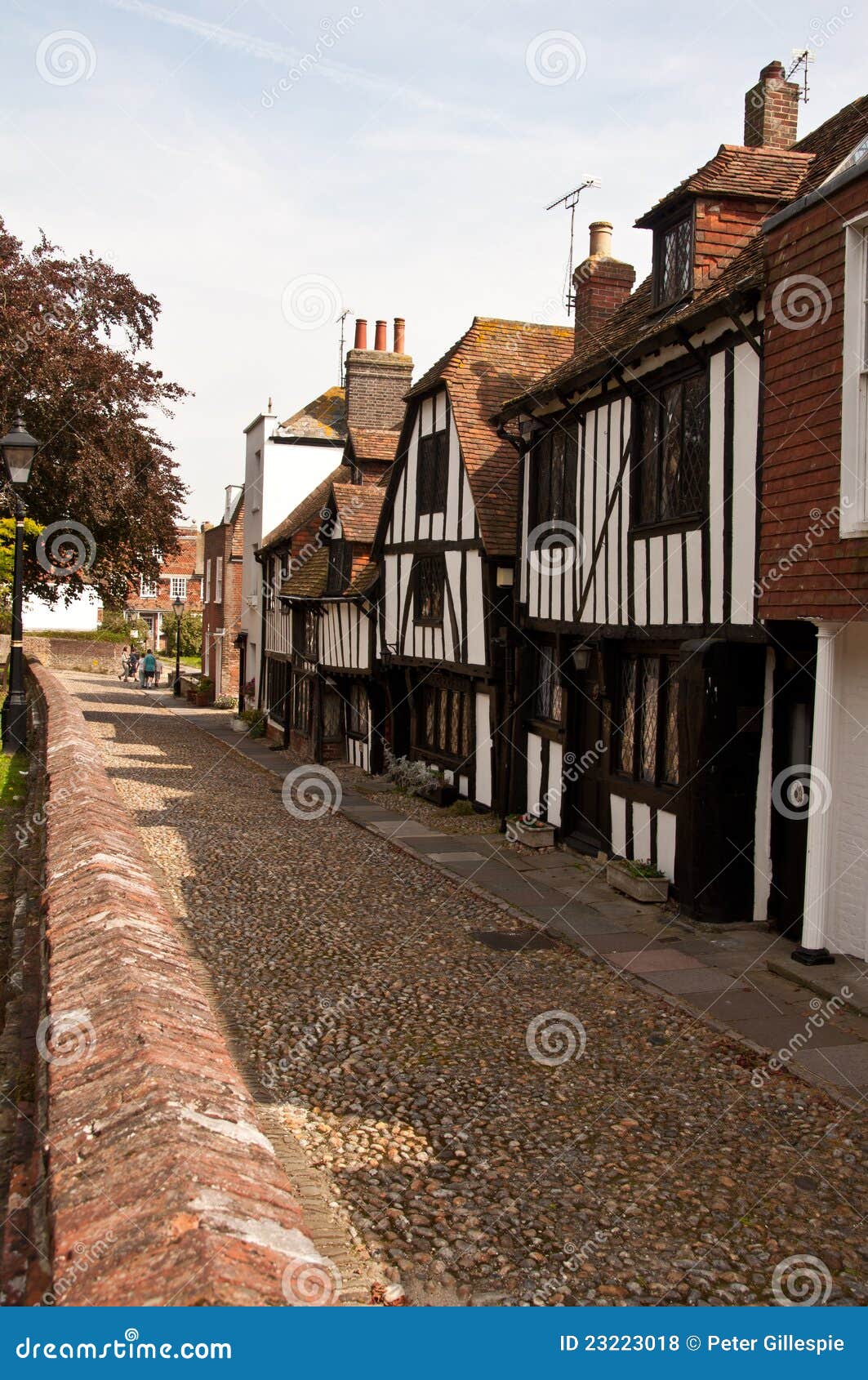 Old street stock photo. Image of home, house, street - 23223018