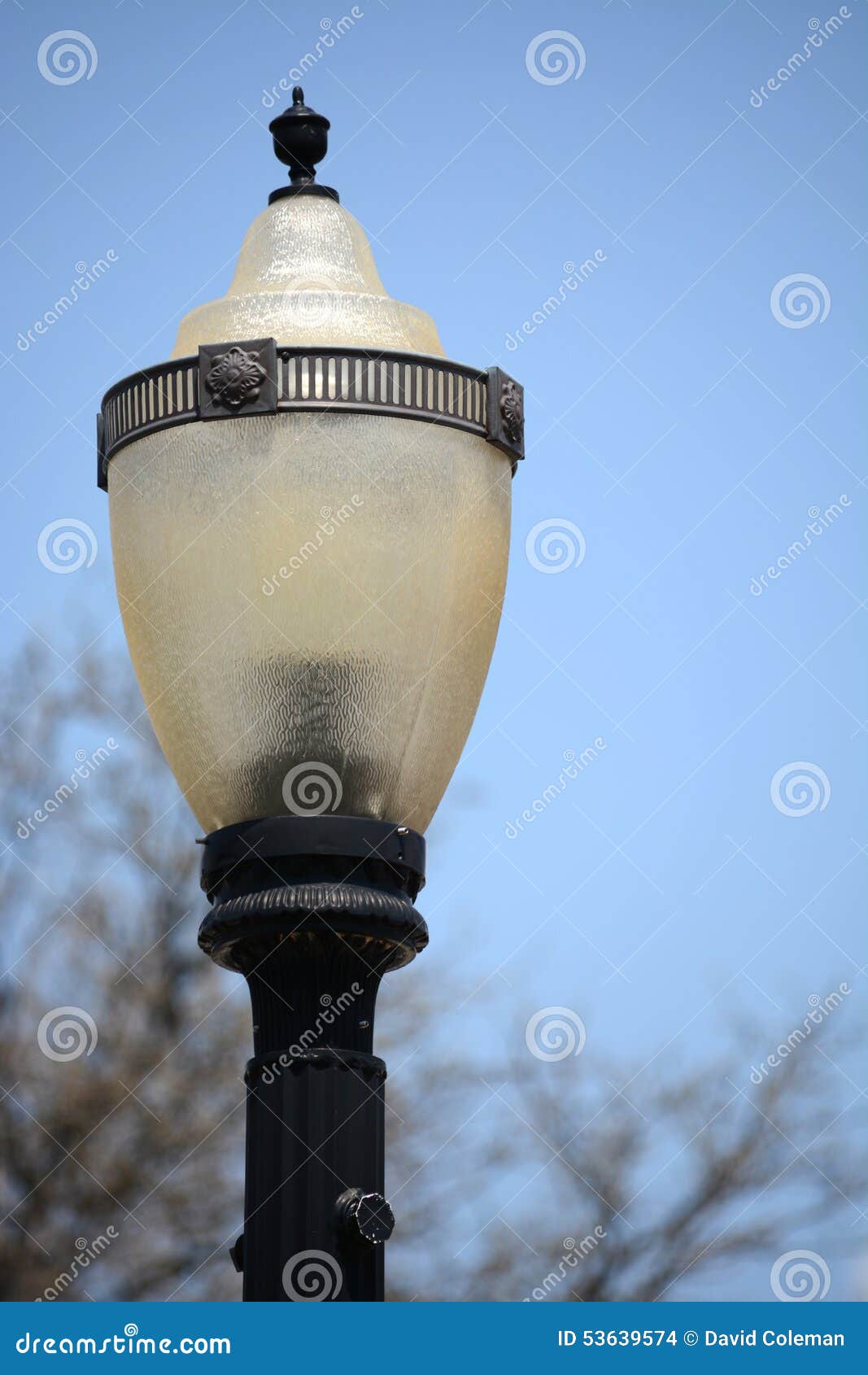 Old street light stock photo. Image of decorative, ornate - 53639574