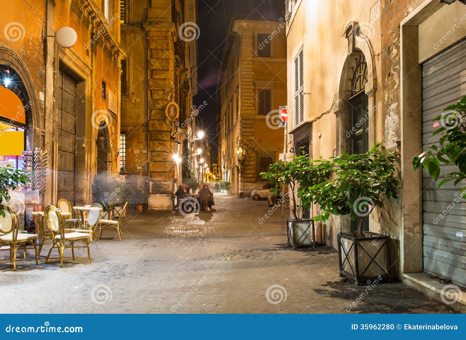 Old street in Rome stock photo. Image of italian, italy - 35962280