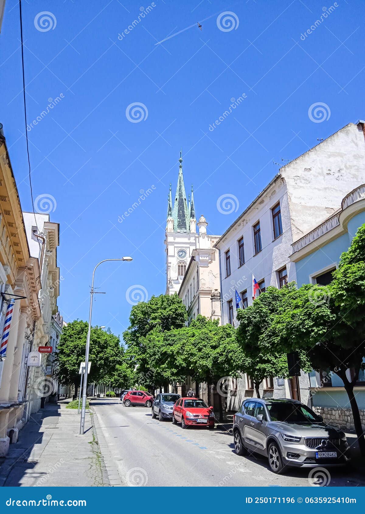 Old Streets of Slovakia in Spring Editorial Photo - Image of slovakian ...