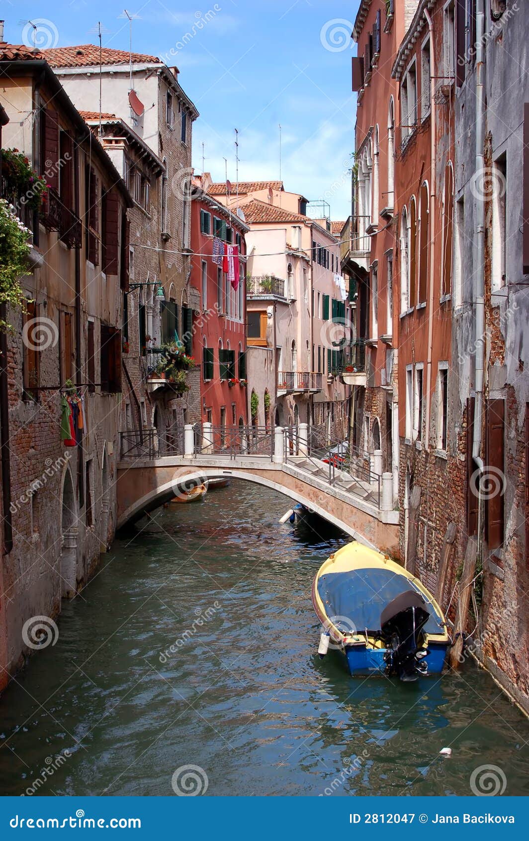 Old streets of venice stock image. Image of place, grand - 2812047