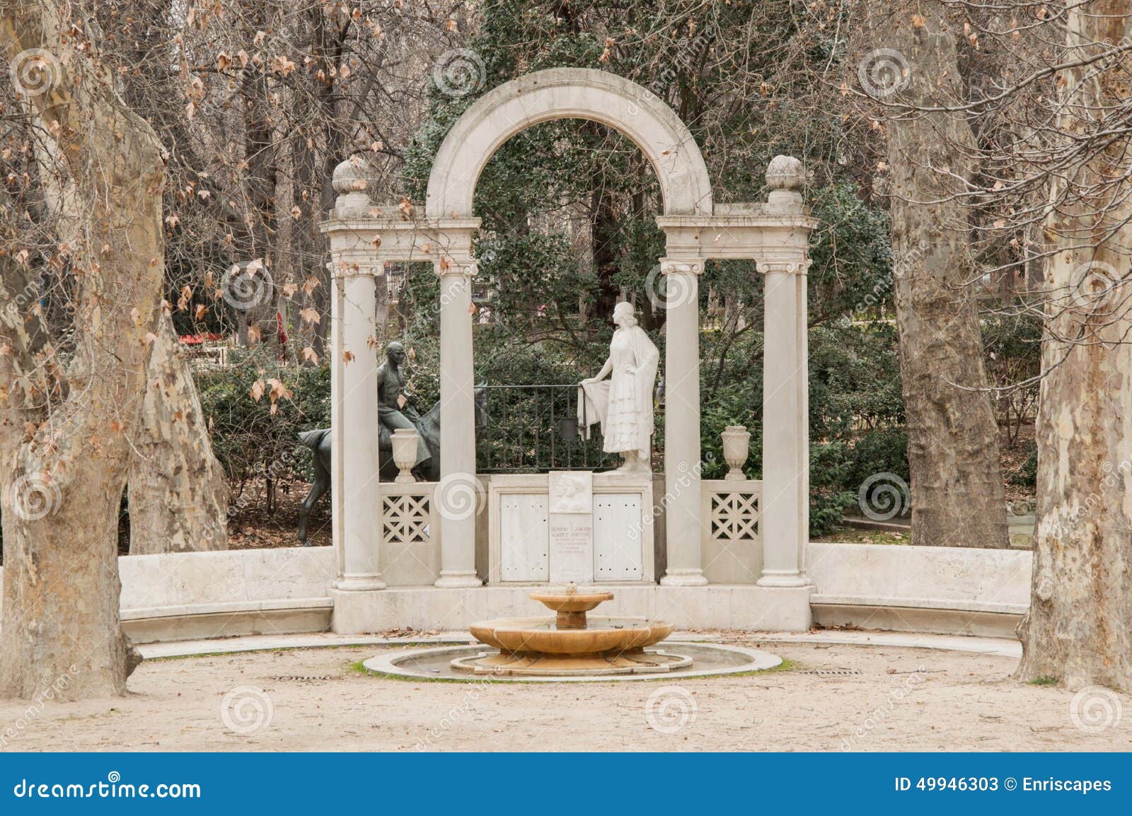 Old structure of a park stock image. Image of cloudy - 49946303