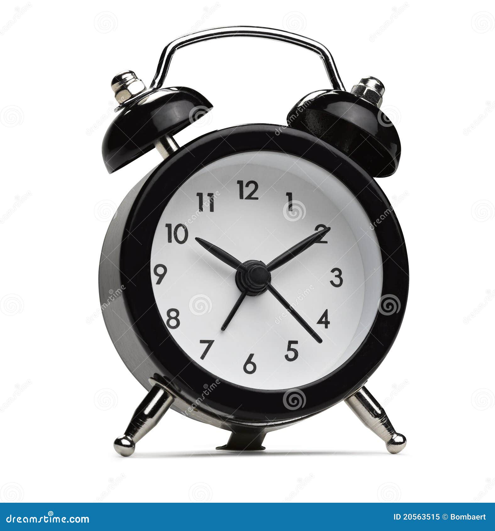 Old style alarm clock stock image. Image of sign, bell - 20563515