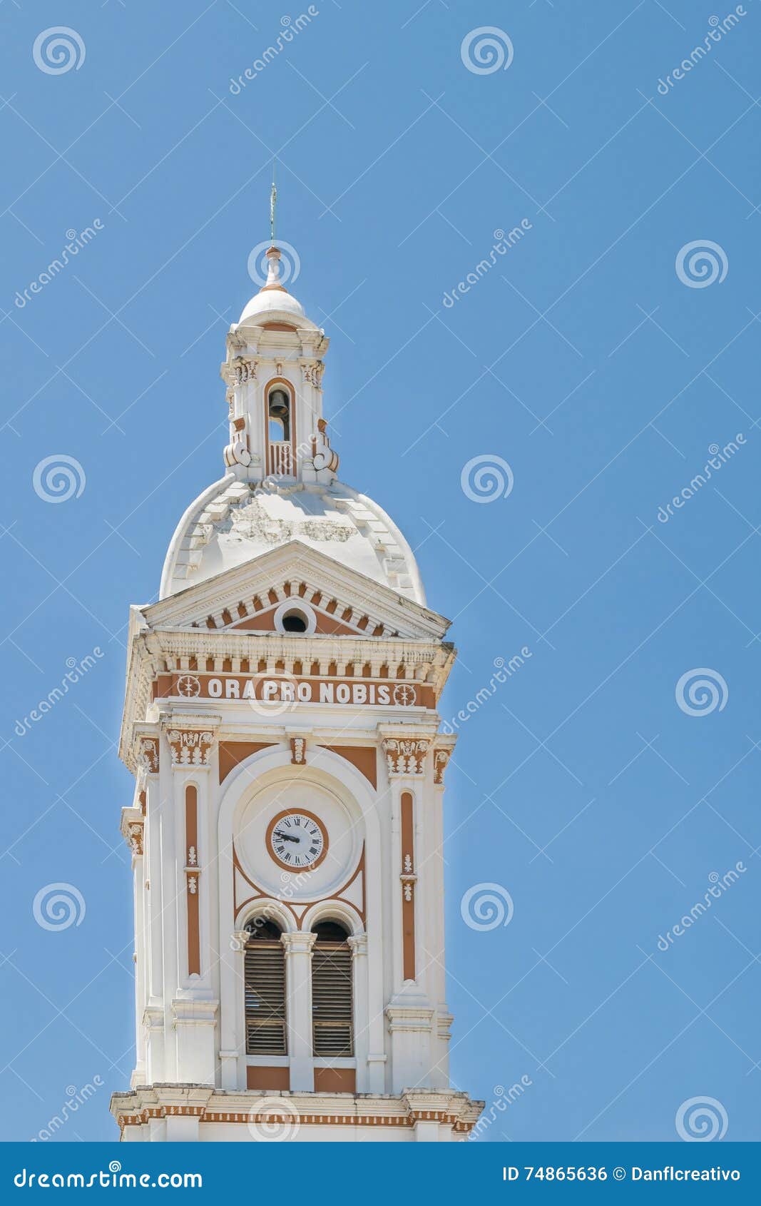 Old Style Architecture in Cuenca, Ecuador Stock Photo - Image of ...