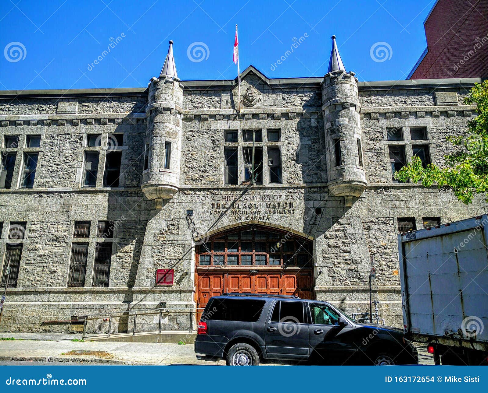 Old Style Army Building View Stock Photo - Image of building, view ...