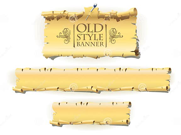 Old style banner stock vector. Illustration of complaint - 27689117