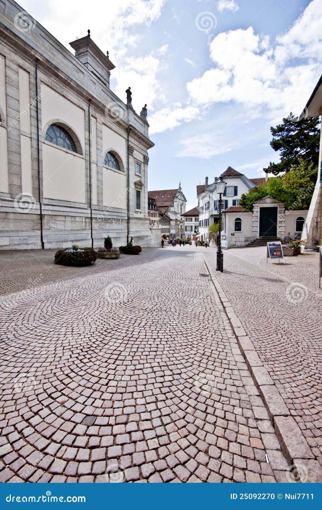 Old Style Brick Street in the Old Town 2 Stock Photo - Image of brick ...