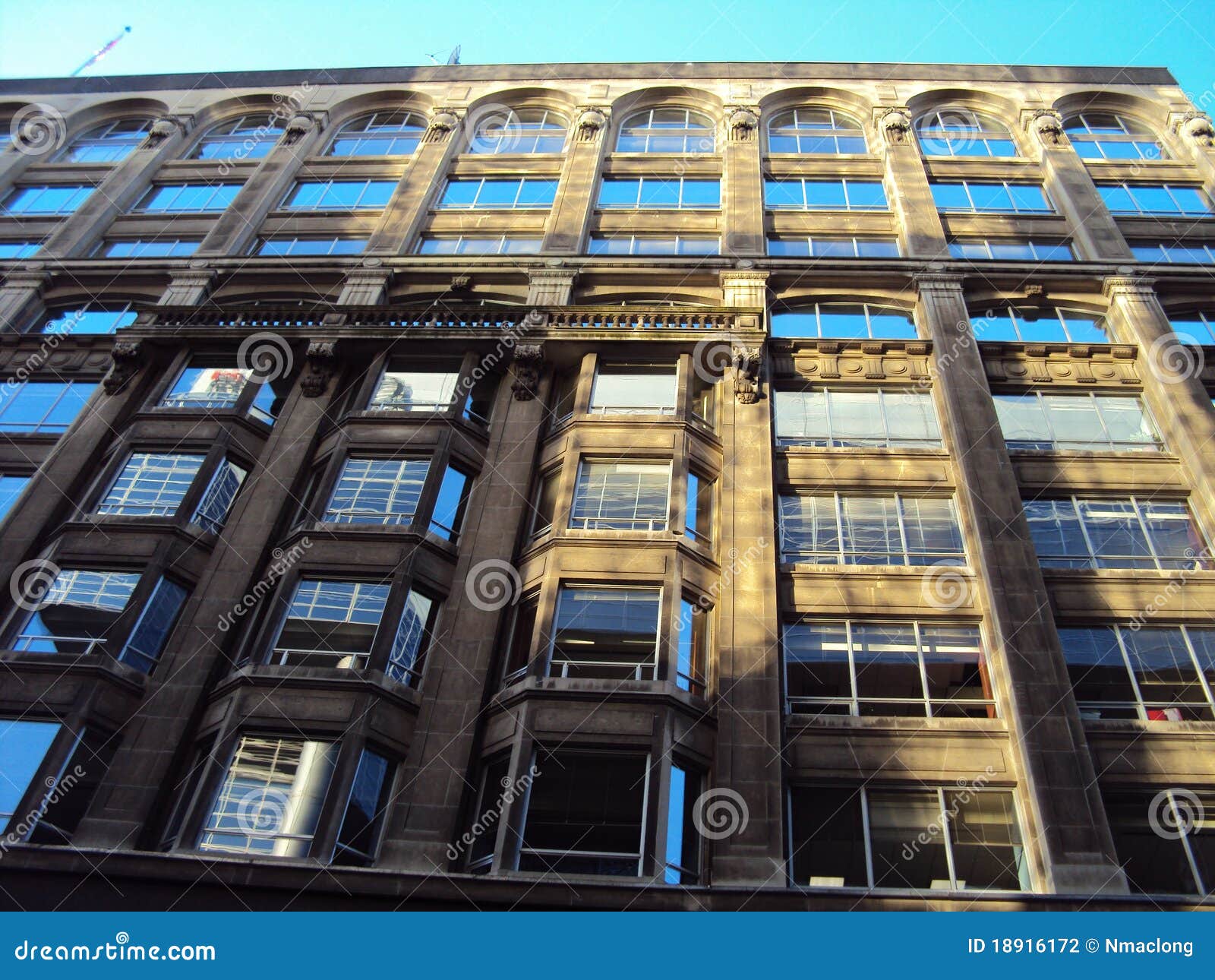 Old style building stock photo. Image of style, downtown - 18916172