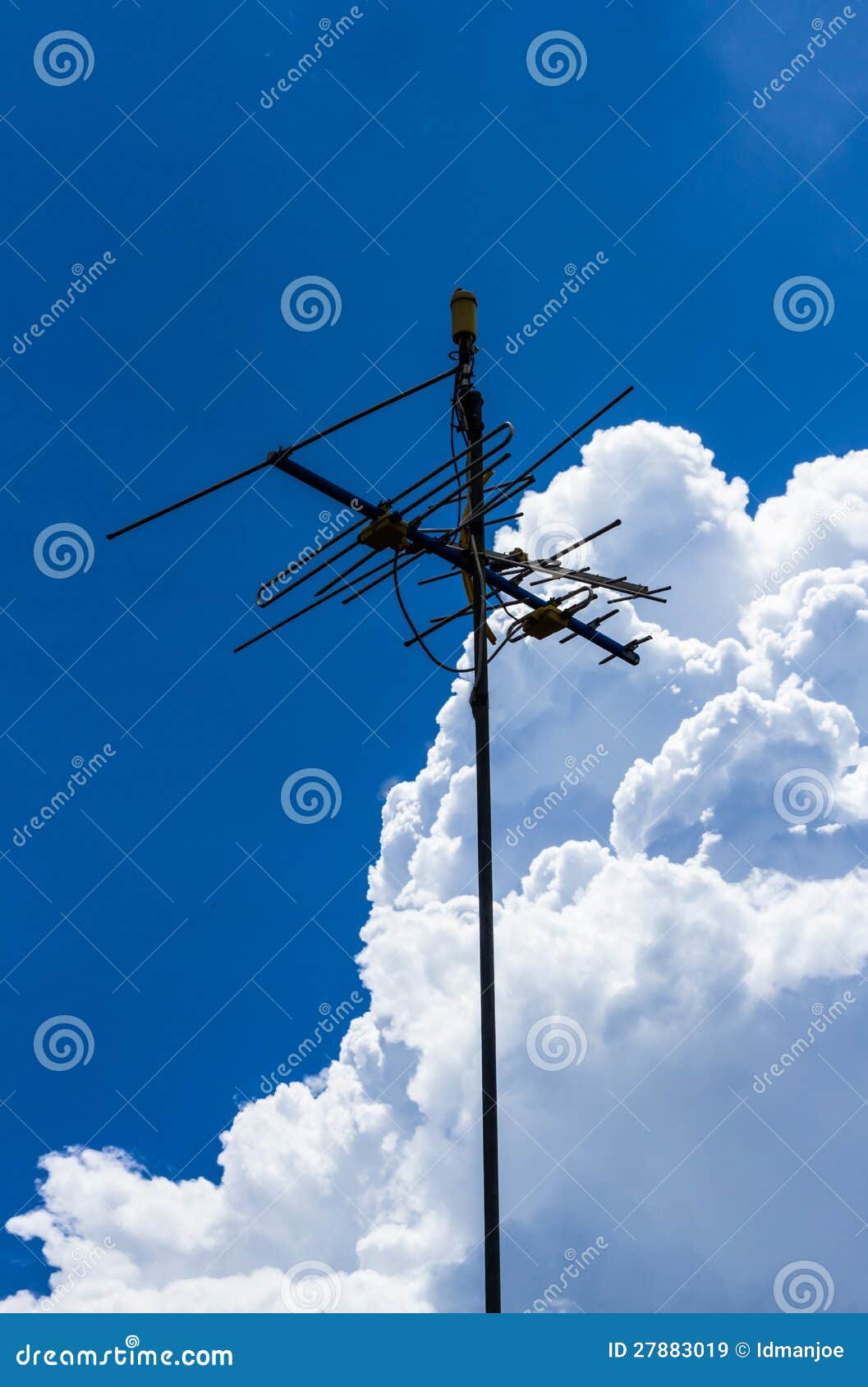 Old style cable TV stock image. Image of aerial, appliance - 27883019